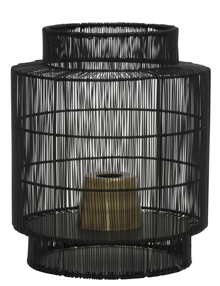 Lámpara de mesa de alambre Light & Living Gruaro - Lamparas en linea